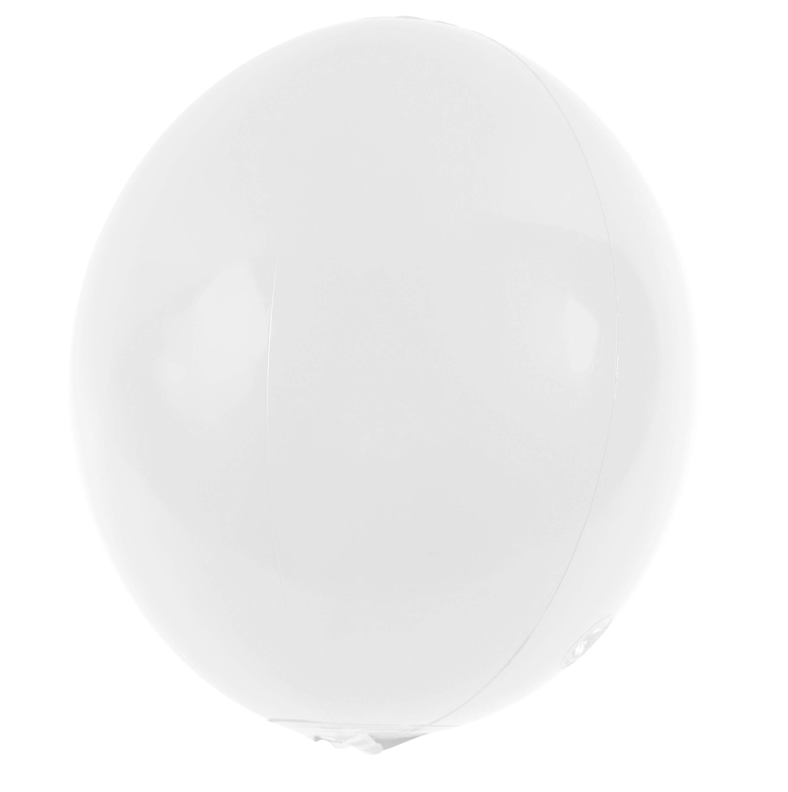Amazon.com: SSWBasics 20" Reusable Vinyl Balloon - White- White Vinyl ...