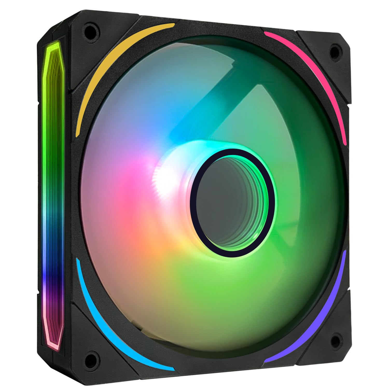 Buy ARGB Fan 120mm PWM Fan 1 Pack PC argb Fans, HA120 Series PC PWM RGB ...