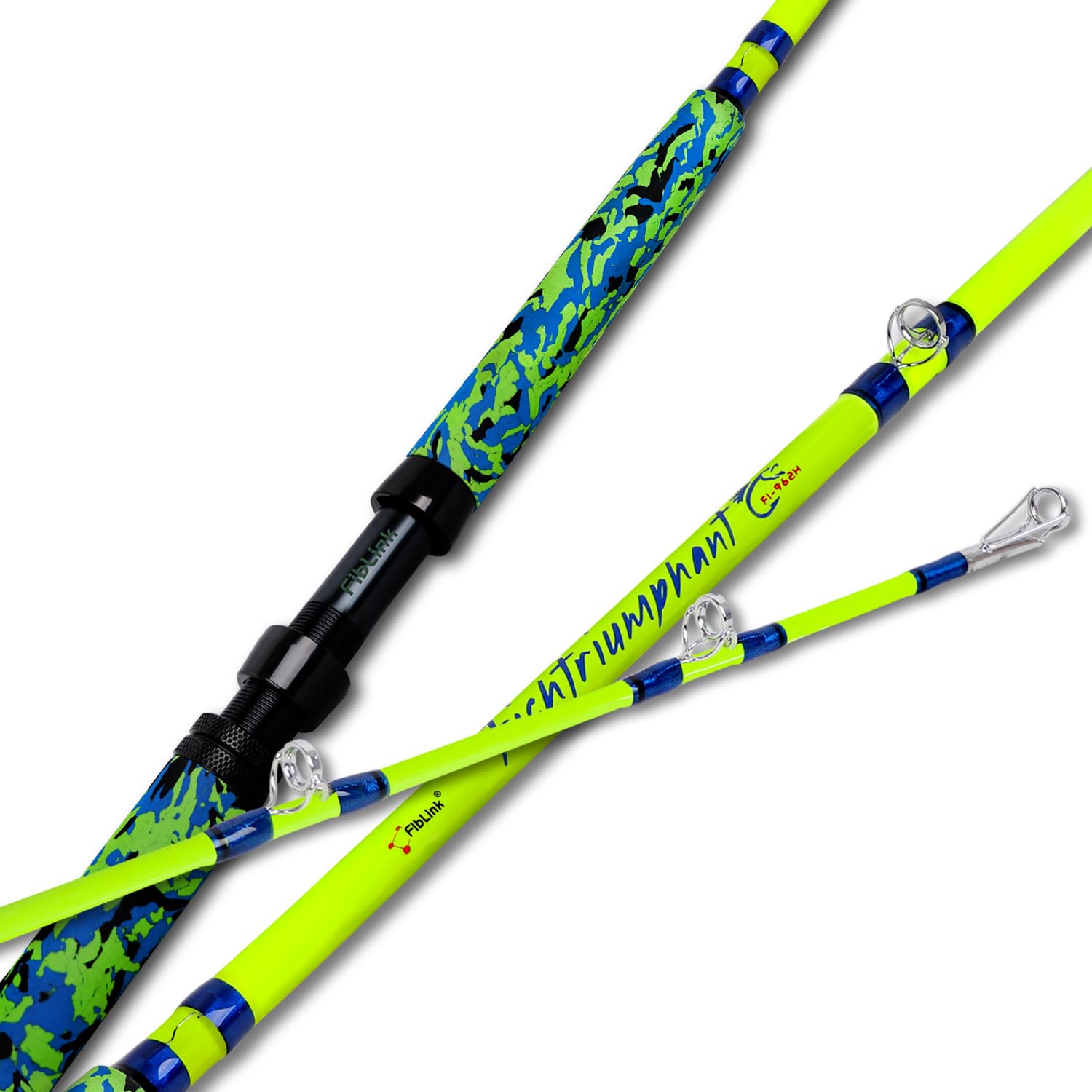 Fiblink Catfish Fishing Rods, 1 Piece/2 Piece Catfishing Pole, Medium ...