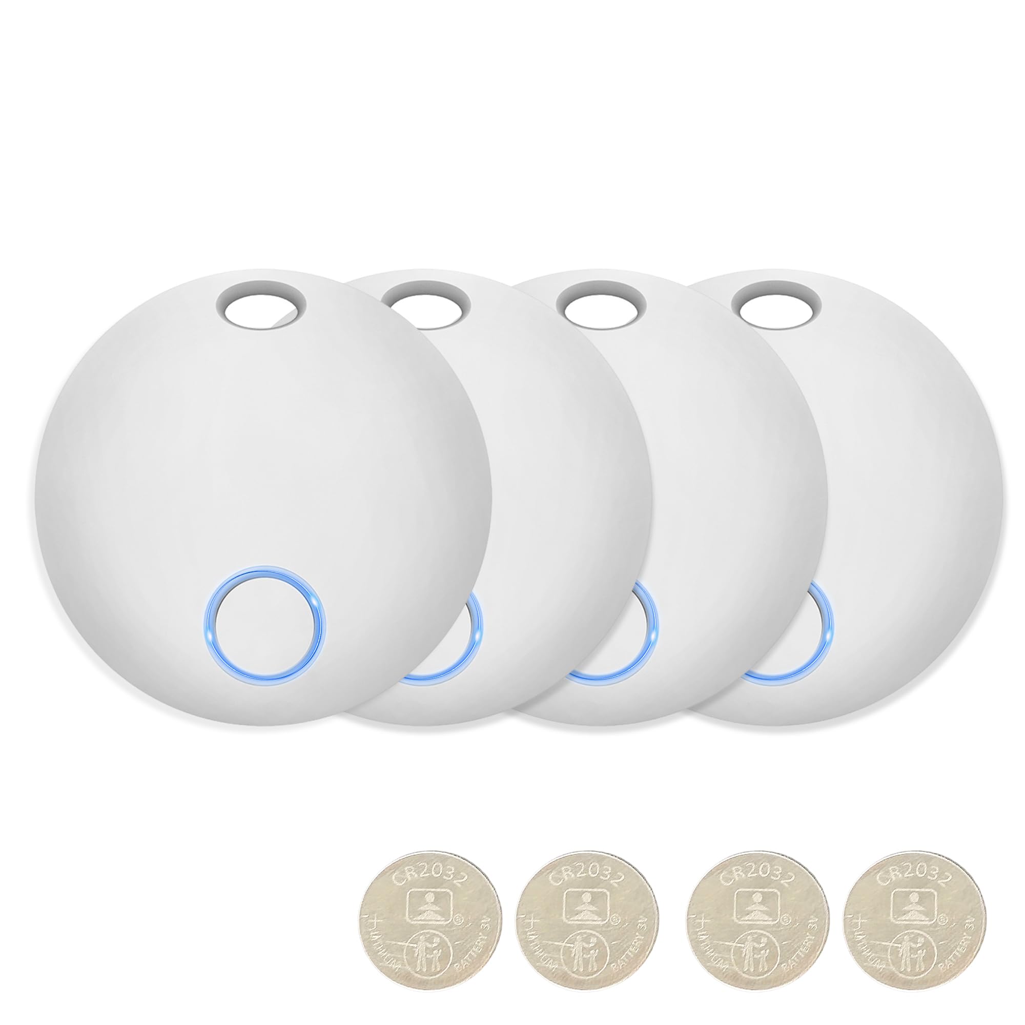Amazon.com: Tracker Tags 4 Pack, Luggage Tracking Tags Compatible with ...