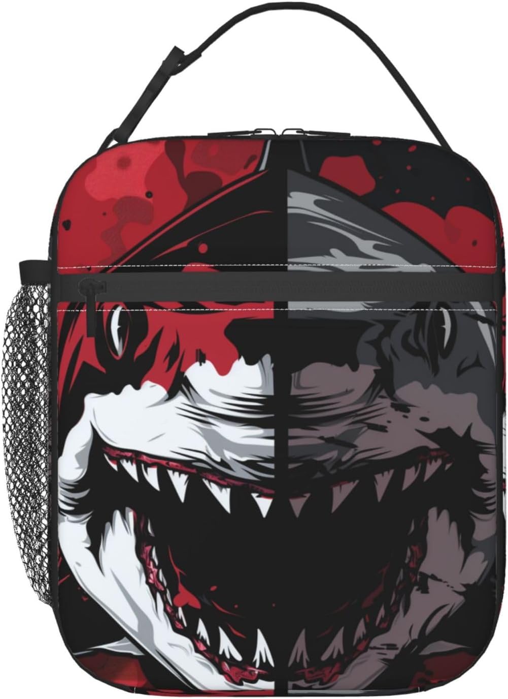 Amazon.com: cromcu Insulated Lunch Box for Adults Boys Girls Kids Shark ...