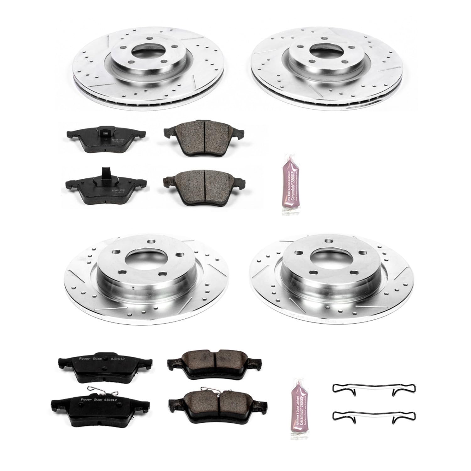 Power Stop Ceramic Brake Pads Power Stop Z23 Evolution Sport Brake Pads ...