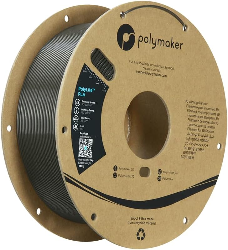 Amazon.com: Polymaker High Speed PLA Filament 1.75mm, Red PolySonic PLA ...