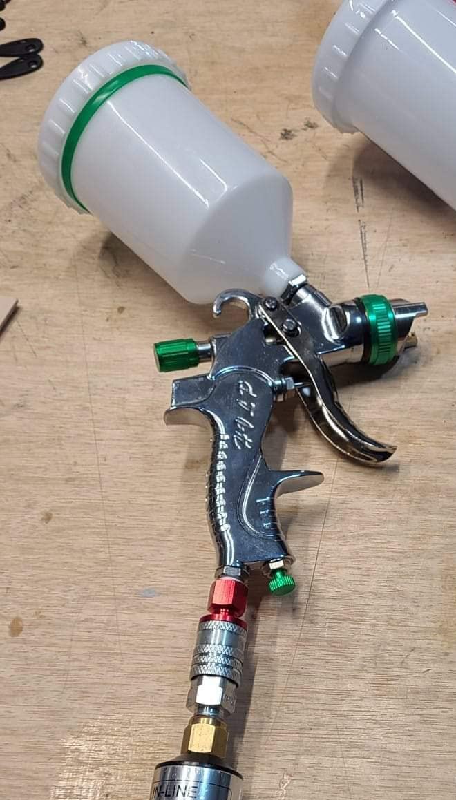 $6/mo - Finance HVLP Spray Gun Set, Automotive Paint Spray Paint Gun ...