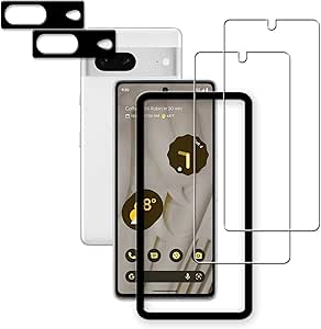 Amazon.com: HKKAIS Easy Alignment Frame Designed For Google Pixel 7 5G Tempered Glass Screen ...