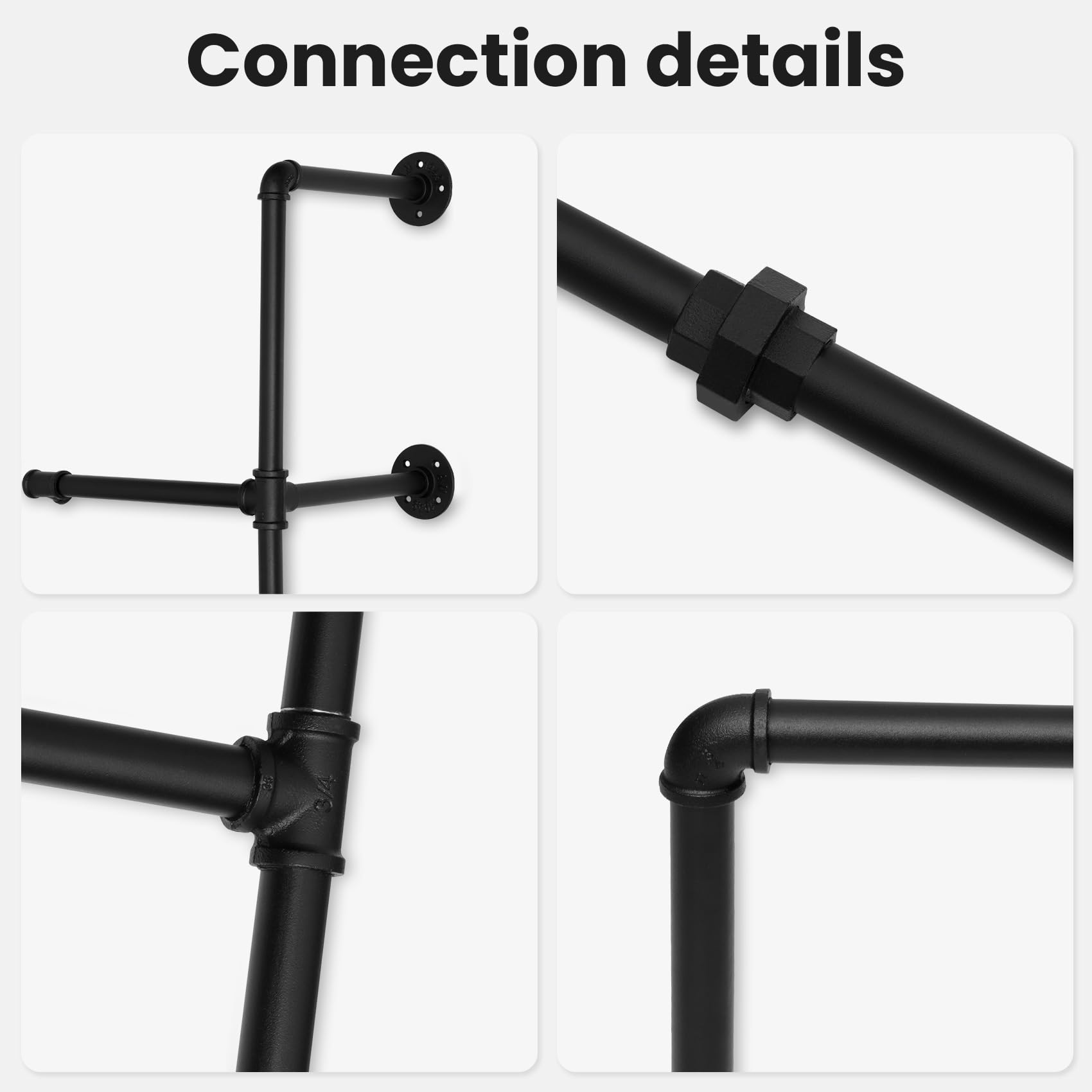 Industrial Pipe Clothing Rack?Moden Commercial Grade Pipe Clothes Racks ...