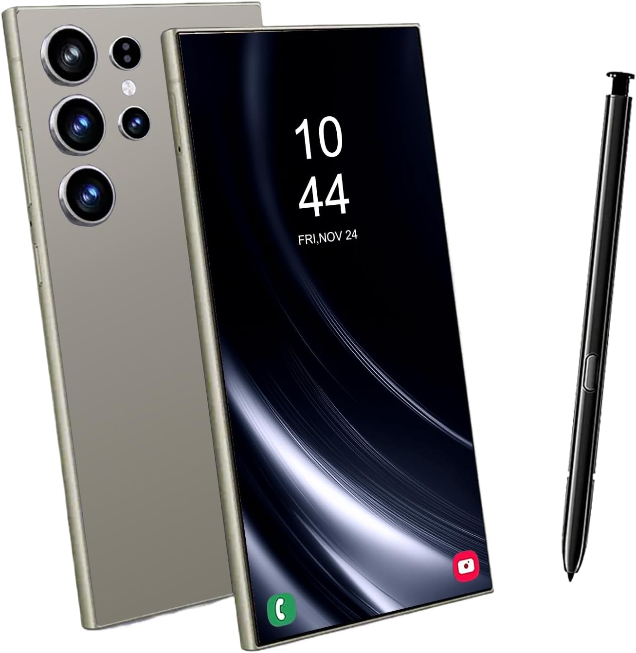 Amazon.com: SANSHREUNI S24U Unlocked Phone, 8GB+256GB, 6.8-inch Android ...