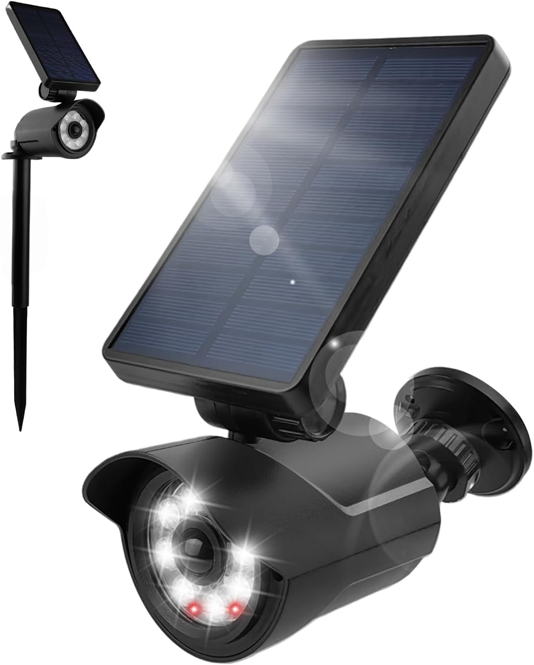 KALAHOL Solar Security Lights Outdoor Motion Sensor Wall/Ground, Dummy ...