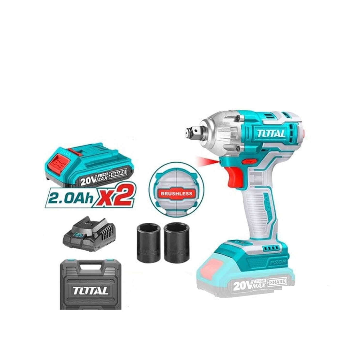 Lithium-Ion Impact Wrench TIWLI2038 - Safestallbd