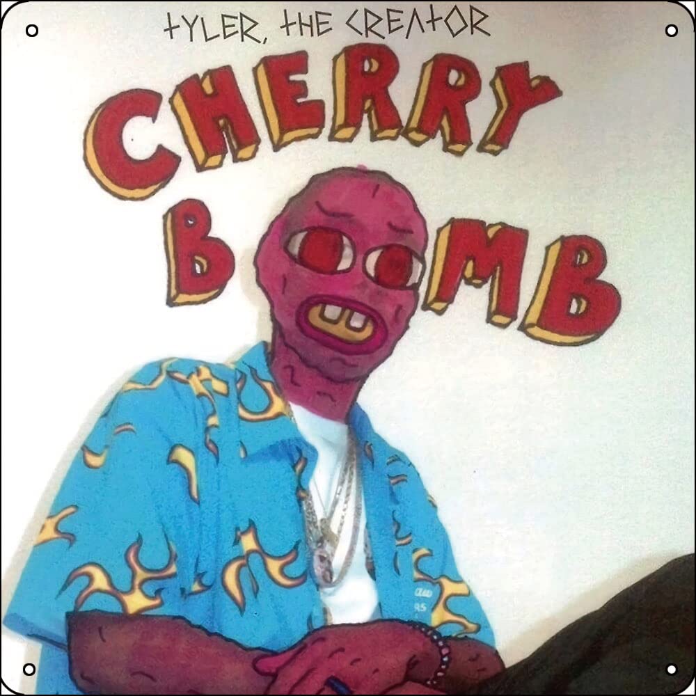 Amazon.com : Jitipozy The Tyler Cherry Bomb Poster Metal Sign 12 x 12 ...