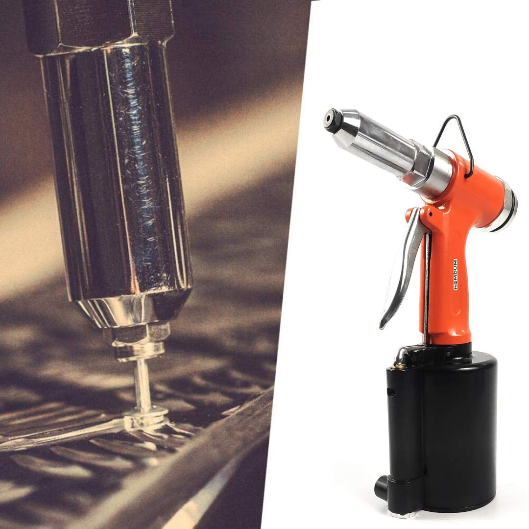 Buy Homdum Pneumatic Pop Rivet Gun heavy duty tool for Steel Aluminium ...