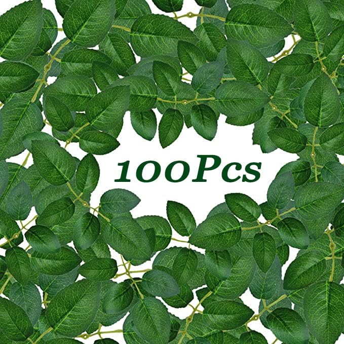 Amazon.com: 30pcs Hydrangea Leaves Artificial - Fake Leaves for DIY ...