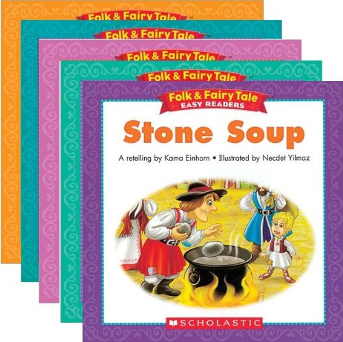 『Scholastic Folk and Fairy Tale Easy Levelled Readers Collection of 15 ...