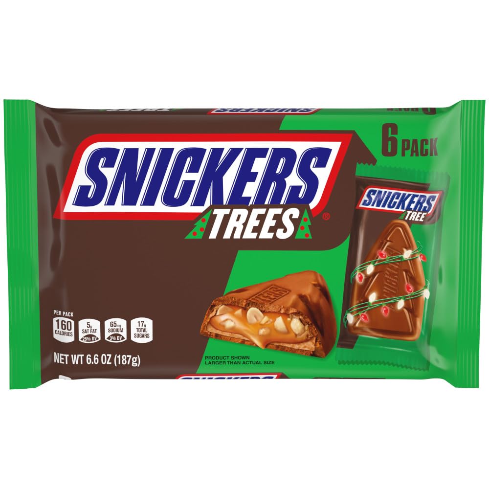Snapklik.com : SNICKERS Trees Chocolate Individually Wrapped Christmas ...
