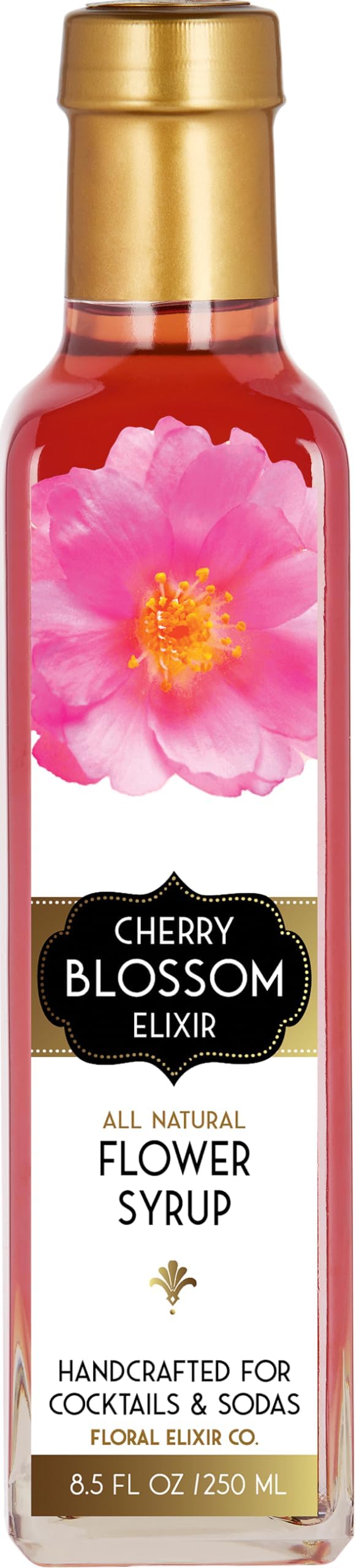 Amazon.com: Floral Elixir Co. - All Natural FLOWER Syrup for Cocktails ...