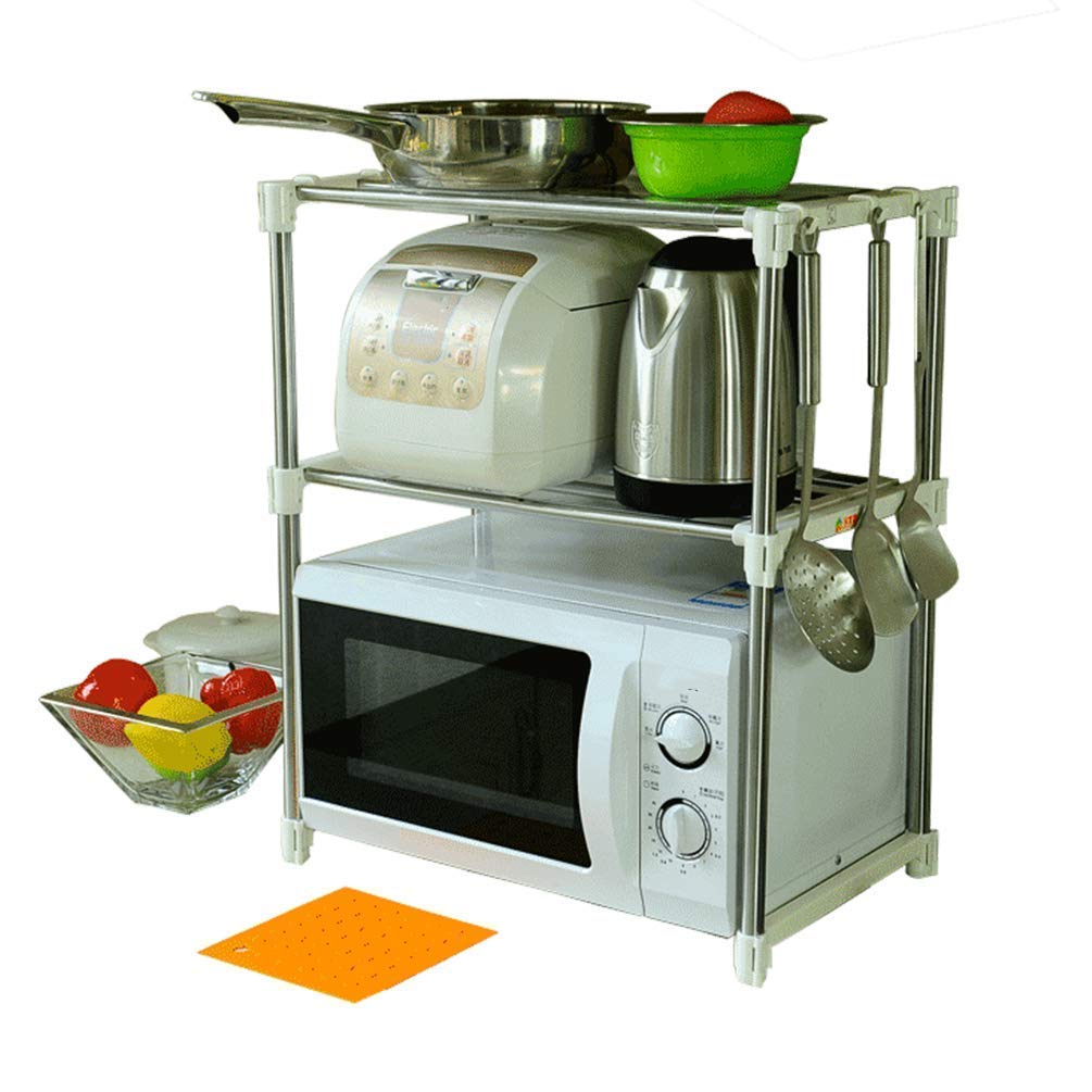 Buy Sevia 2-Tier Space Saving Kitchen Microwave Oven Dish Rack Utensil ...