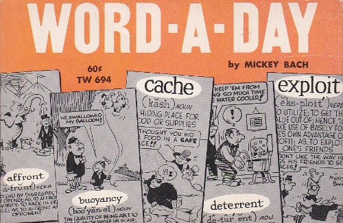 Word-A-Day TW 694: Mickey Bach: Amazon.com: Books