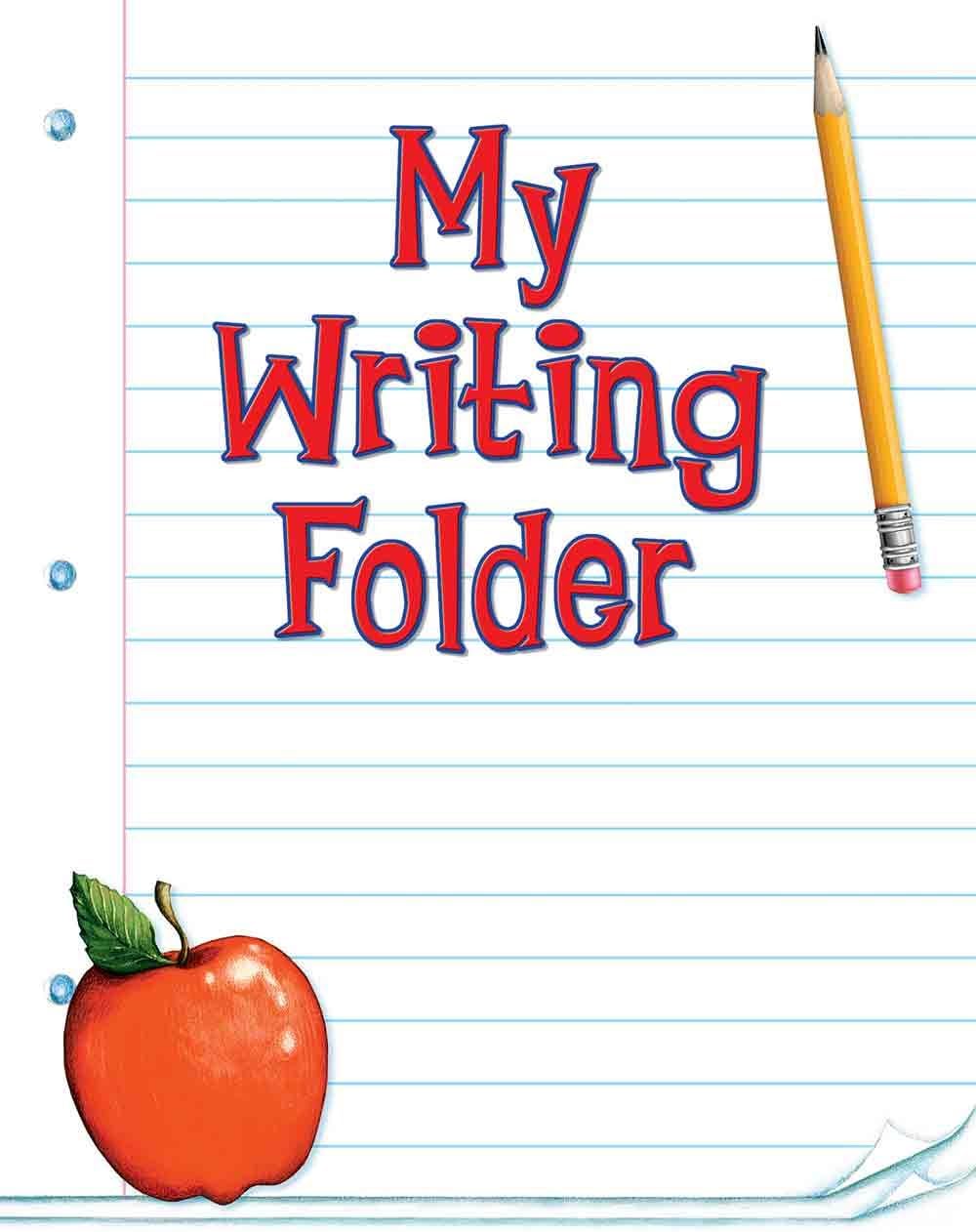 Amazon.com : Teacher Created Resources My Writing Folder Pocket Folder ...