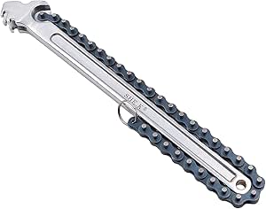 ZONADAH 15-Inch Crescent Chain Wrench - 540mm Length - Ratcheting ...