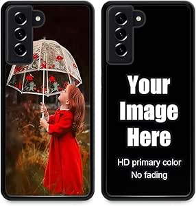 Amazon.com: Customized Photo Case,Personalized Custom Pictures for Samsung Galaxy S10E S20 S21 ...