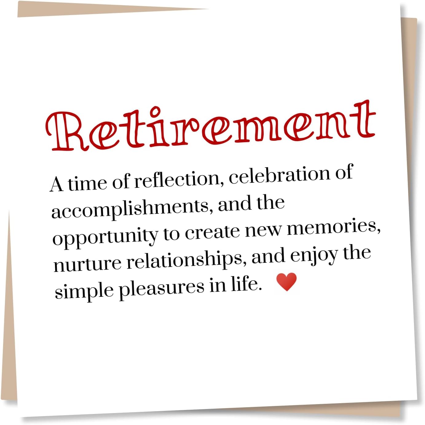 Heartfelt Retirement Celebration Card - To Celebrate A Successful ...