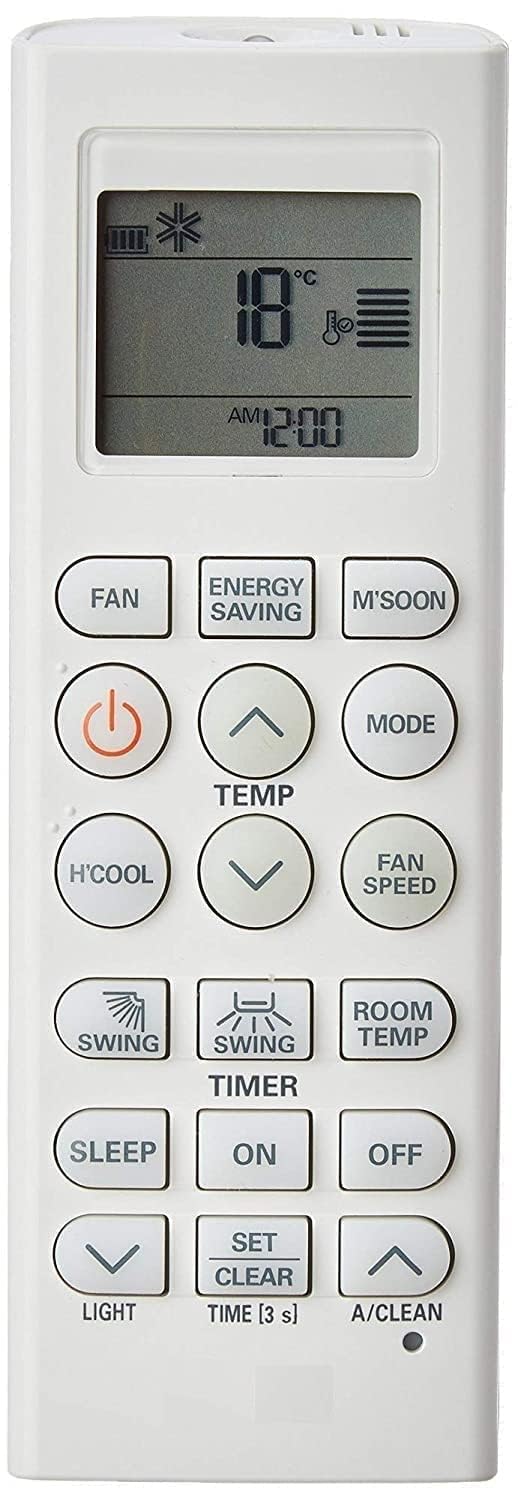 Tech Vibes AC Remote Control Compatible with LG Split Air Conditioner ...