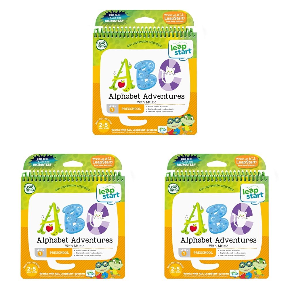 Snapklik.com : LeapFrog LeapStart Preschool Activity Book: Alphabet ...
