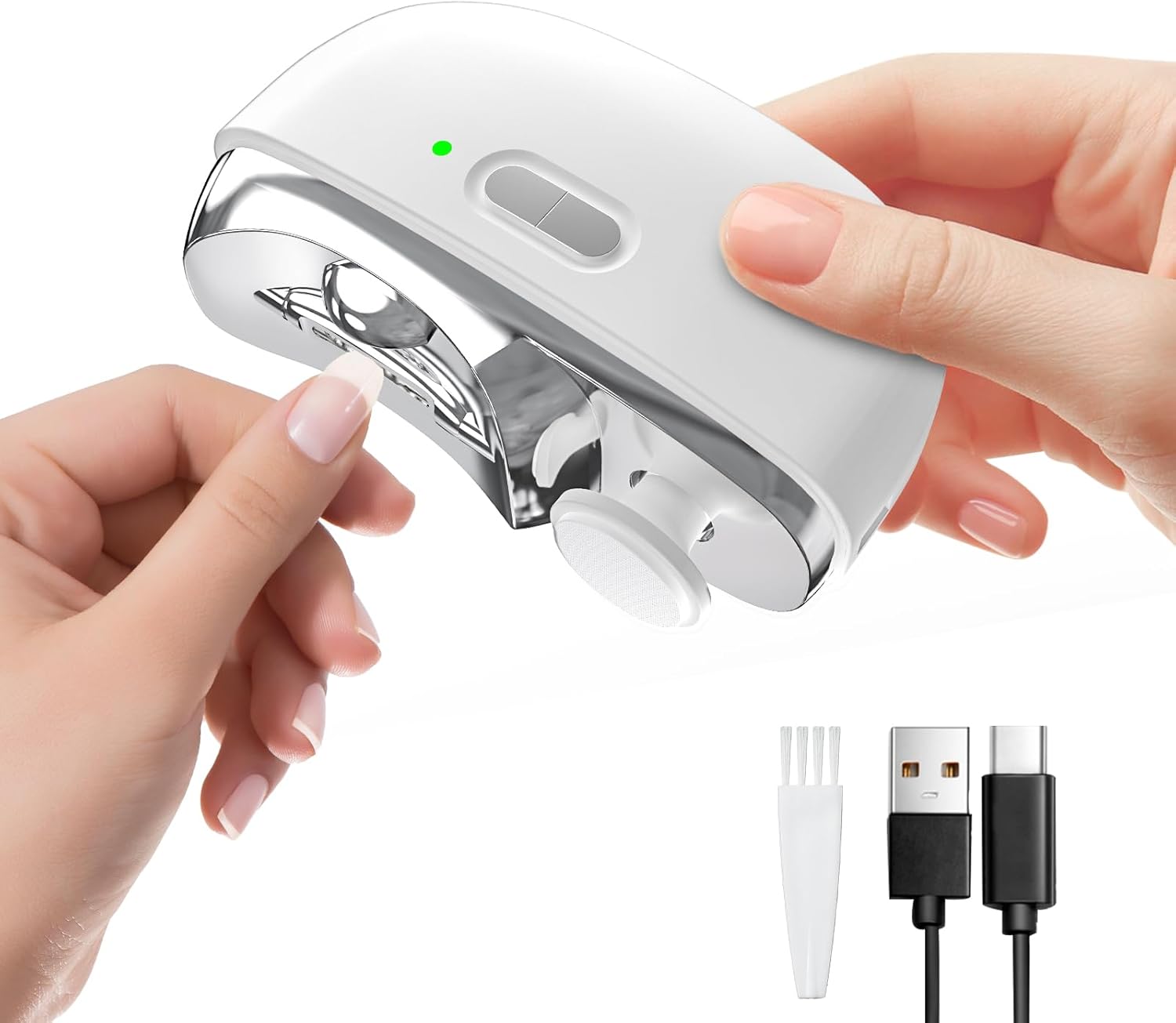 Vaacaa Electric Nail Clippers and Grinder Human for Adults and Babies 2 ...