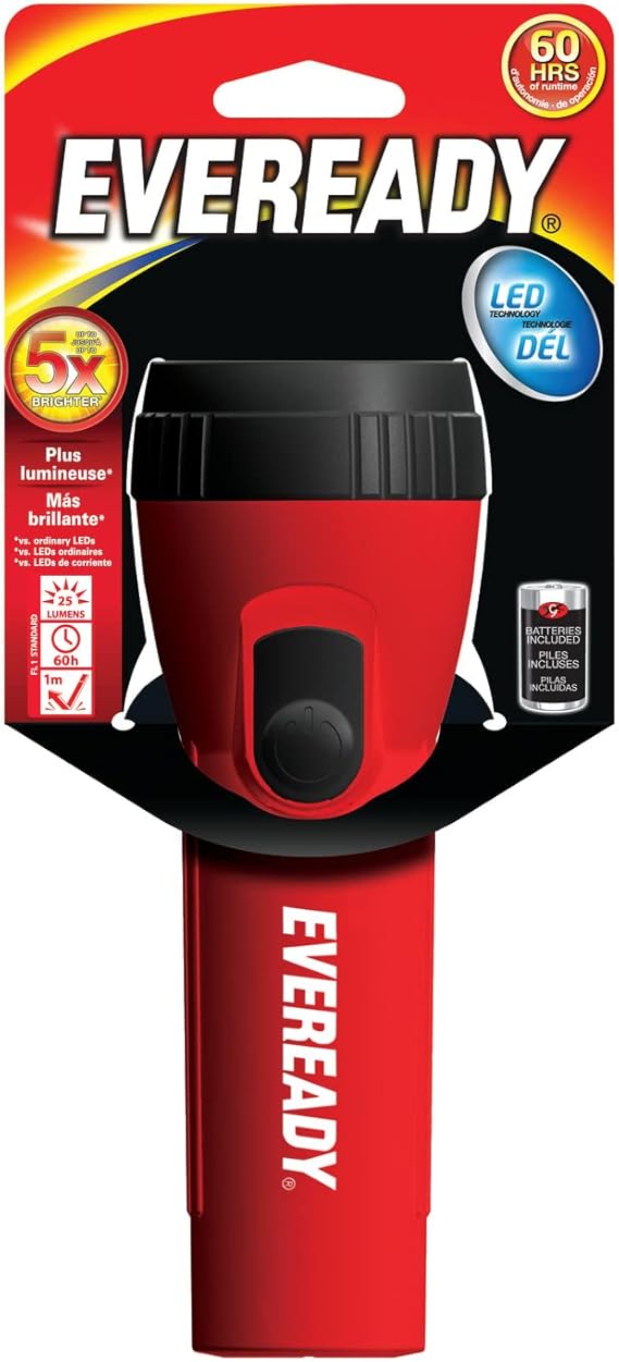 Amazon.com: EVEREADY LED Flashlight, Bright Flash Light, Durable and ...