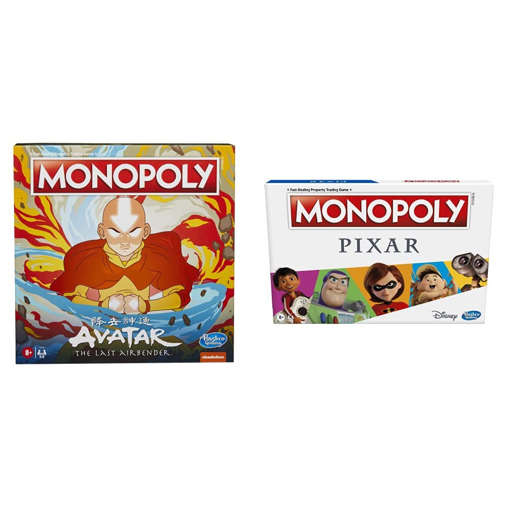 Buy Monopoly: Avatar: Nickelodeon The Last Airbender Edition Board Game ...