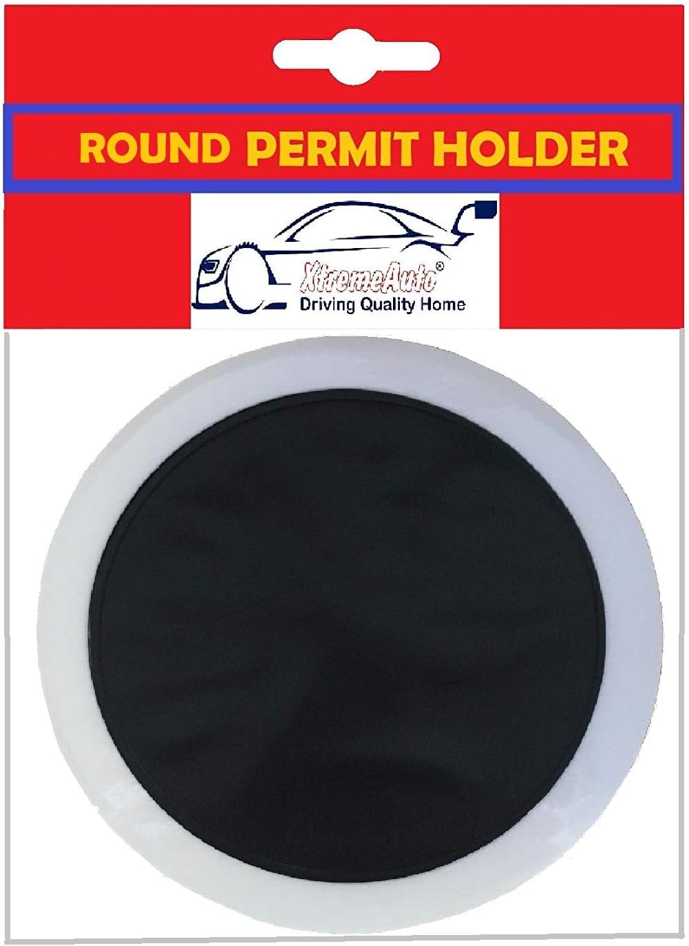 Xtremeauto Car/Van/Lorry Truck Round Circular Standard Tax Disc Ticket ...
