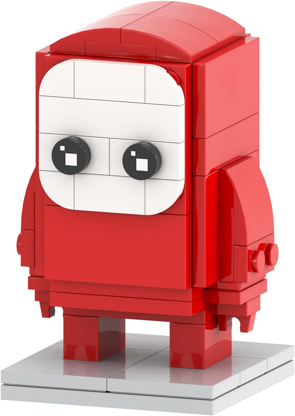 Amazon.com: MOOXI-MOC Fall Guys Brick Mini Headz Building Set,Creative ...