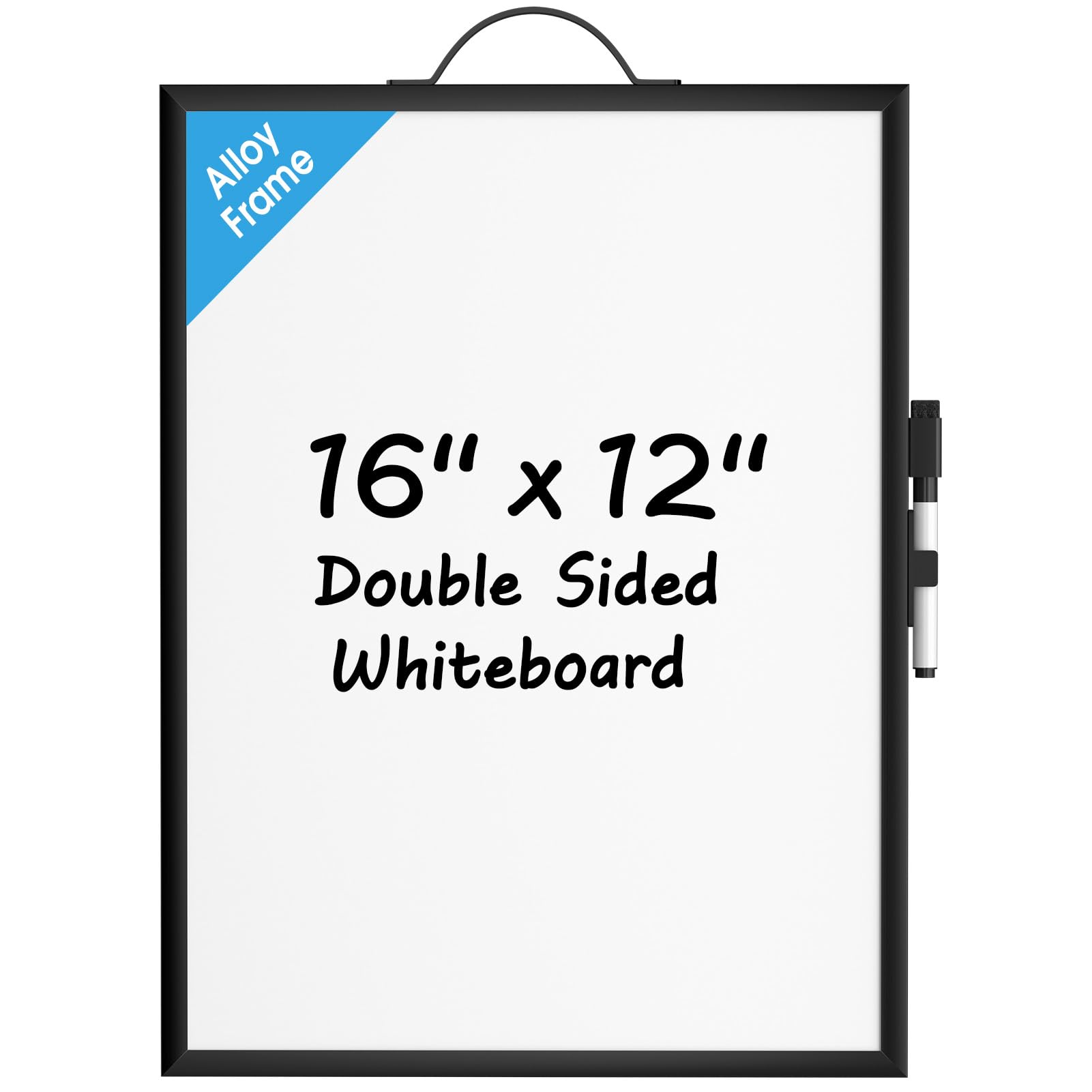 Snapklik.com : MaxGear Small White Board Dry Erase Board For Wall ...