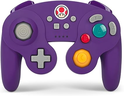 PowerA GameCube Style Wireless Controller for Nintendo Switch - Toad ...