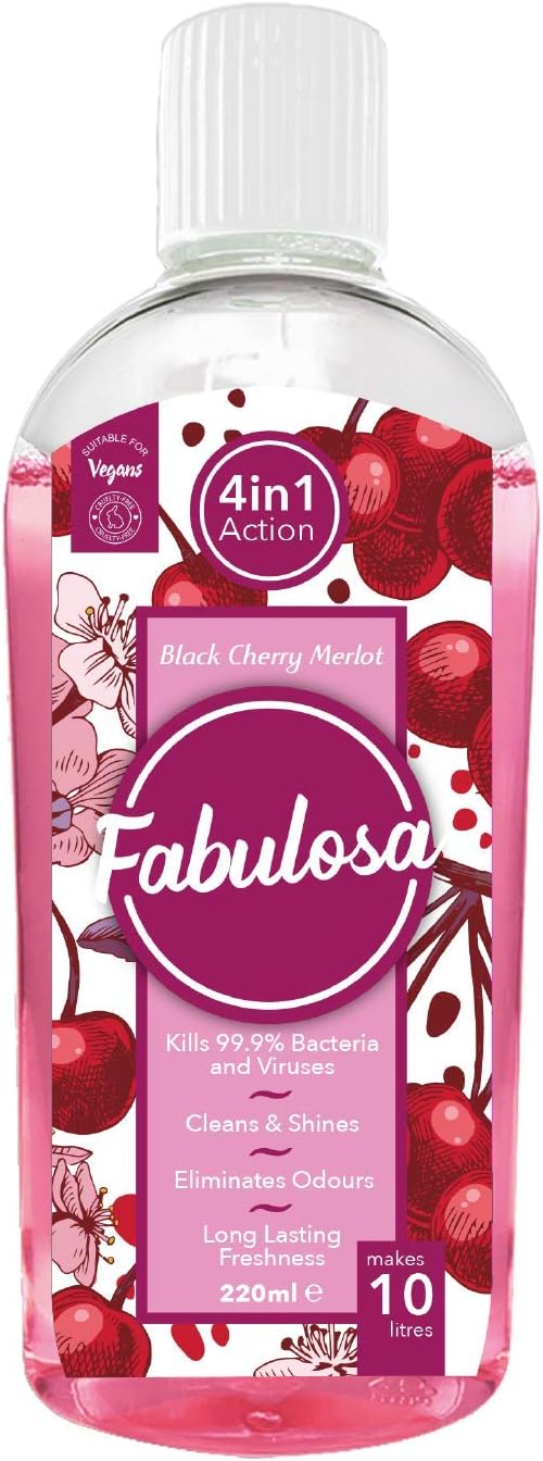 Fabulosa 4 in 1 Concentrated Antibacterial Disinfectant All Purpose ...
