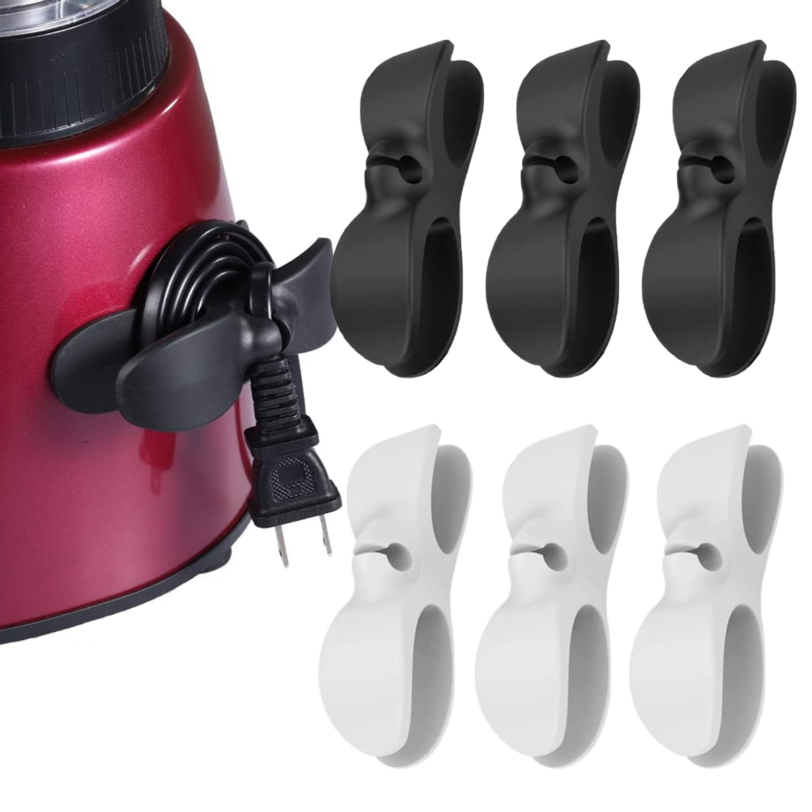 6 Pcs Silicone Cord Organisers Cable Organiser for a Wide Range of ...