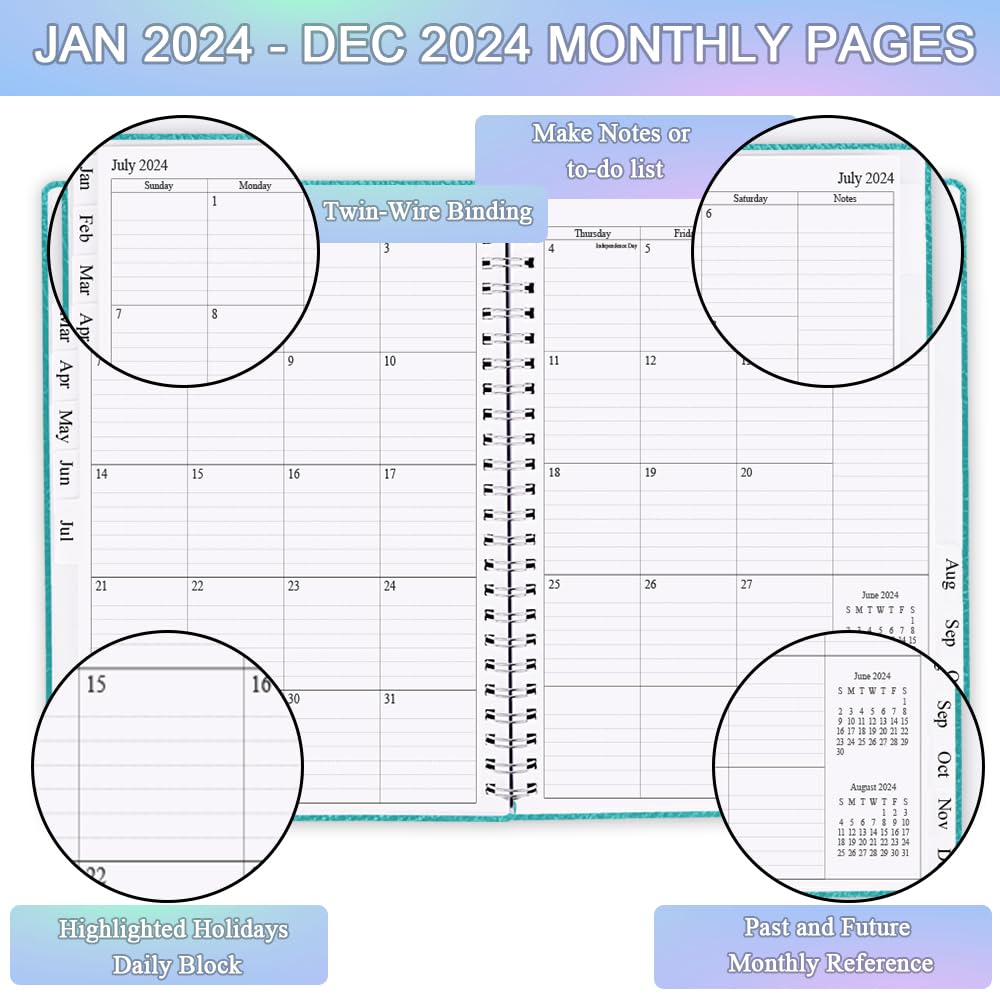 Snapklik.com : Planner 2024 - Weekly & Monthly Planner Runs From ...