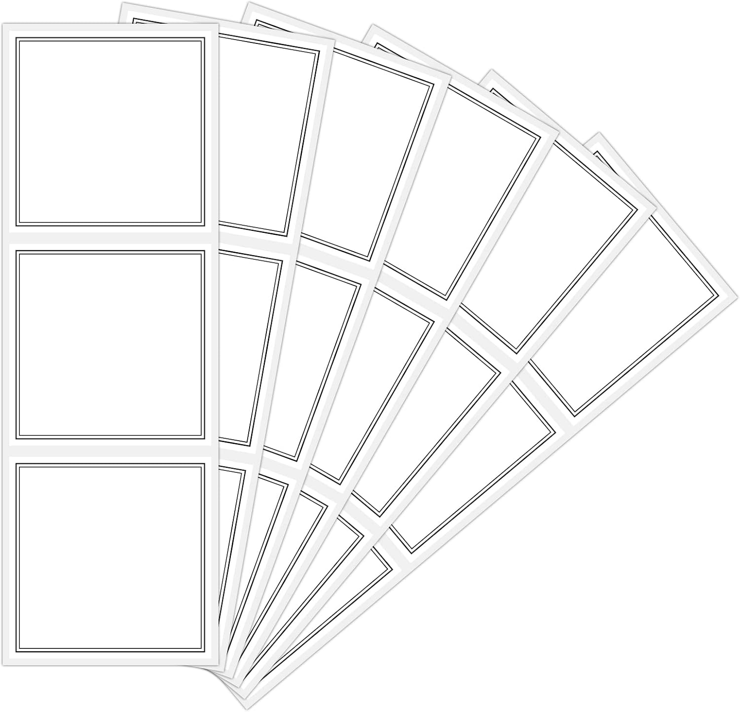 Amazon.com : Segbeauty 18pcs Blank Waterproof Labels, 2.5in White Soap ...