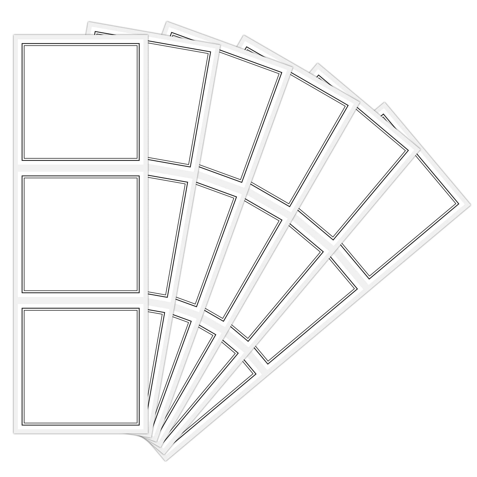 Amazon.com : Segbeauty 18pcs Blank Waterproof Labels, 2.5in White Soap ...