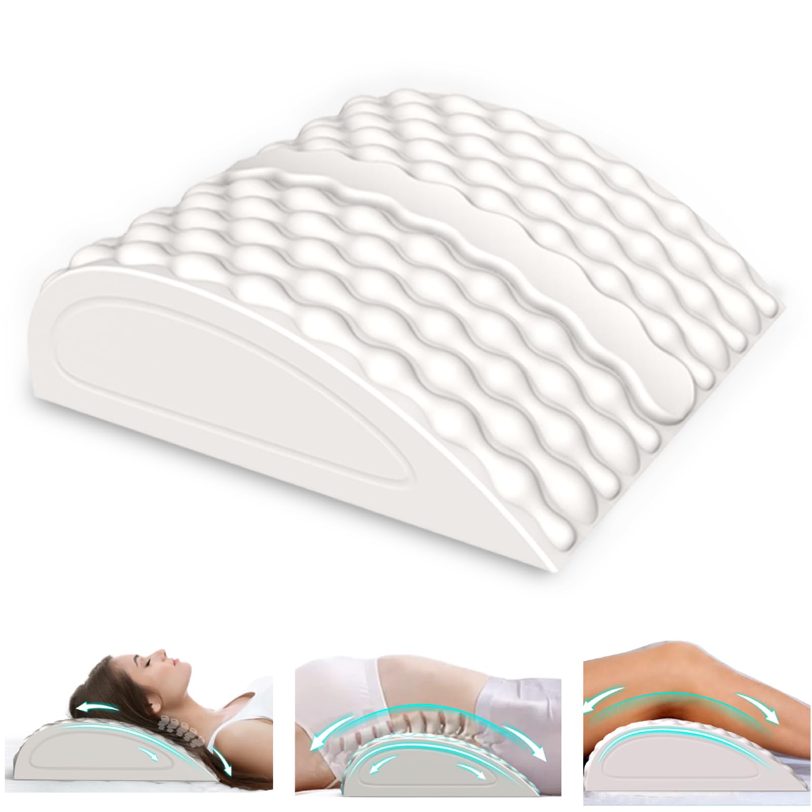 Amazon.com: Wedge Pillow for Back Neck Leg Pain Relief, Ergonomic Back ...