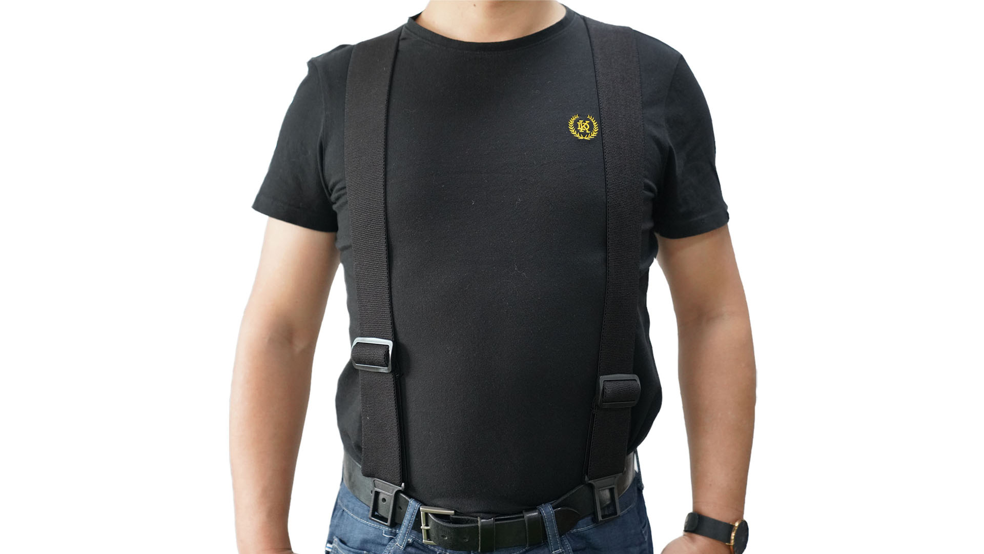 Watch Belt Clip Perry suspenders on Amazon Live