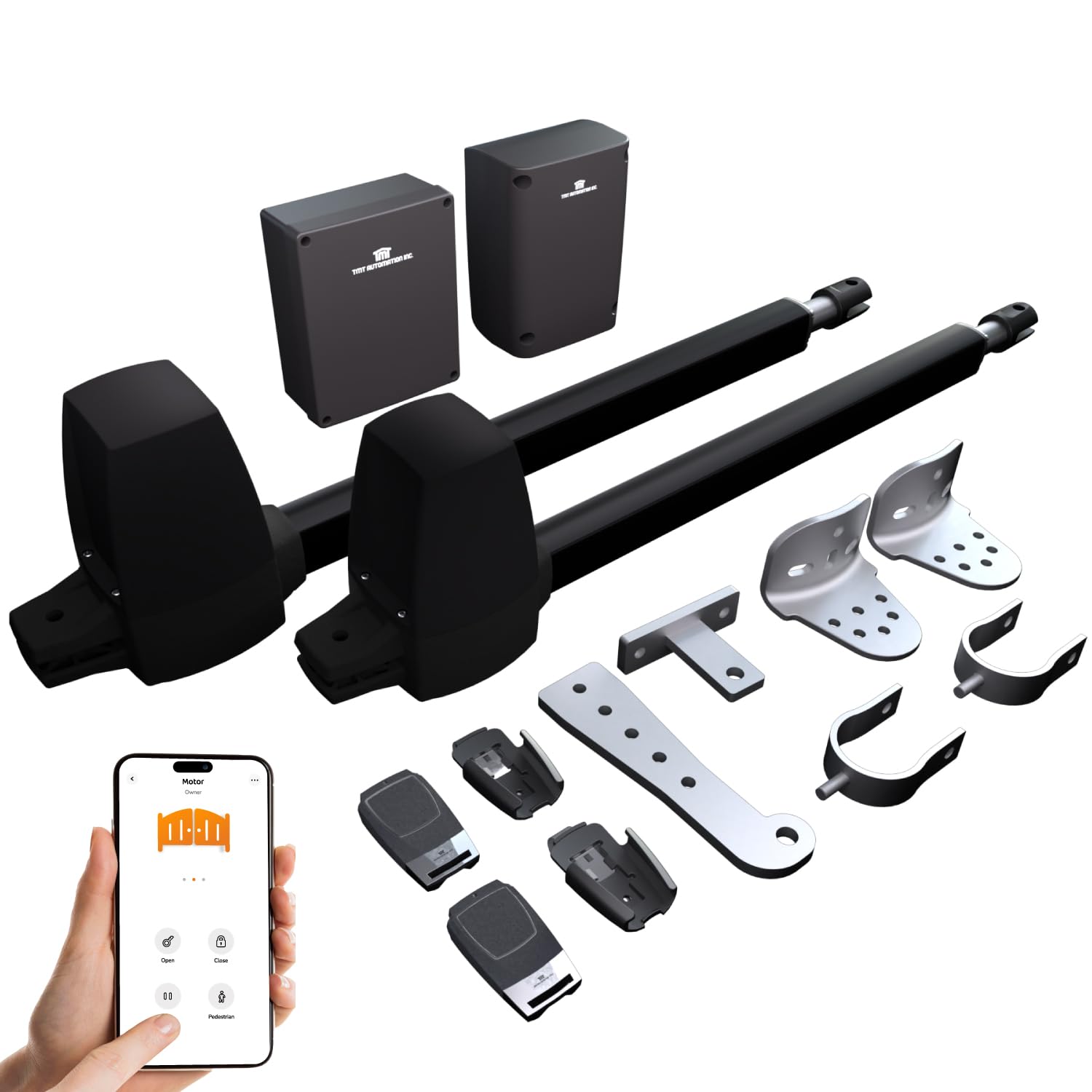 Amazon.com: TMT Beagle Dual Automatic Gate Openers Up to 16ft and 800lb ...