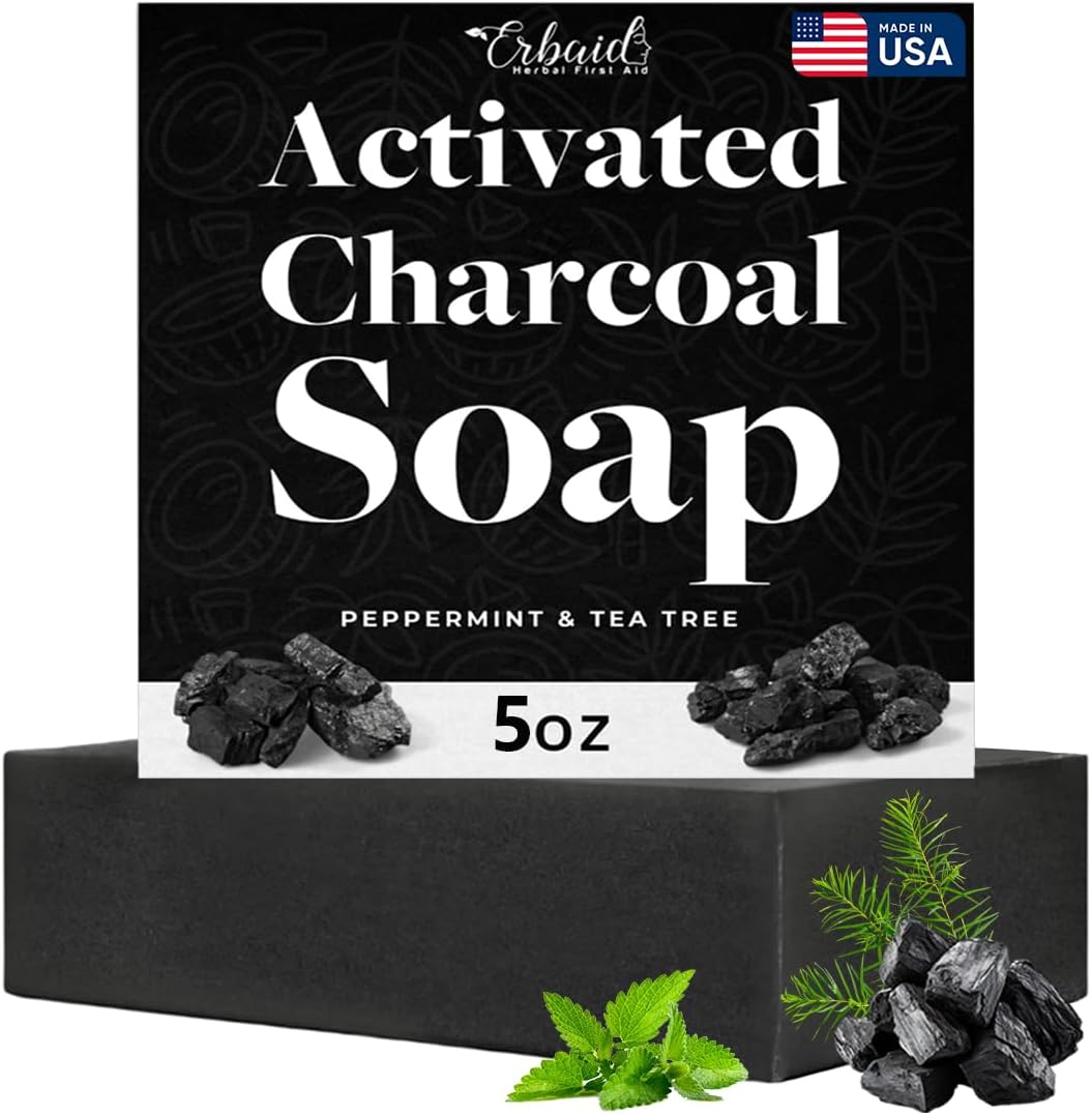 Amazon.com : SUMI HAIGOU Settuken Charcoal Bar Soap, 3 Bars, 135g ...