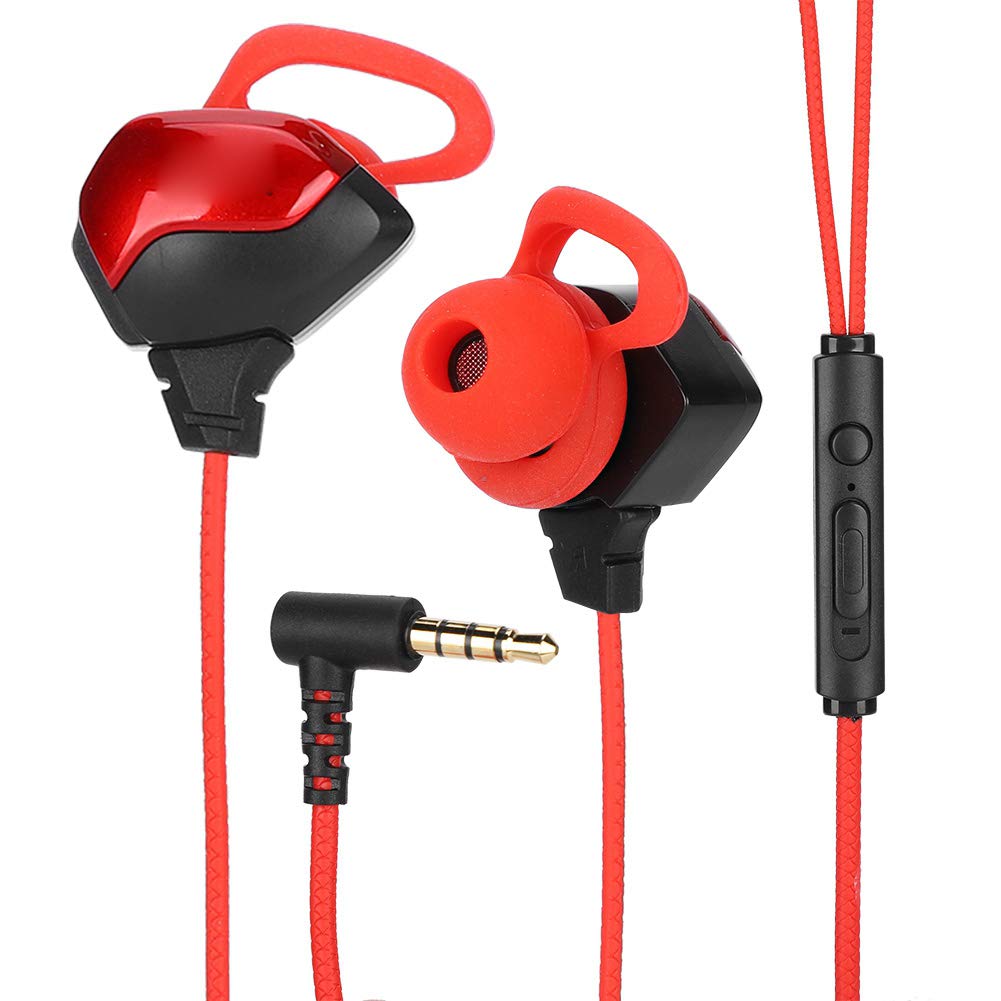 Earphone Gaming Earphone Portable Universal 3.5mm Wired in‑Ear Gaming ...