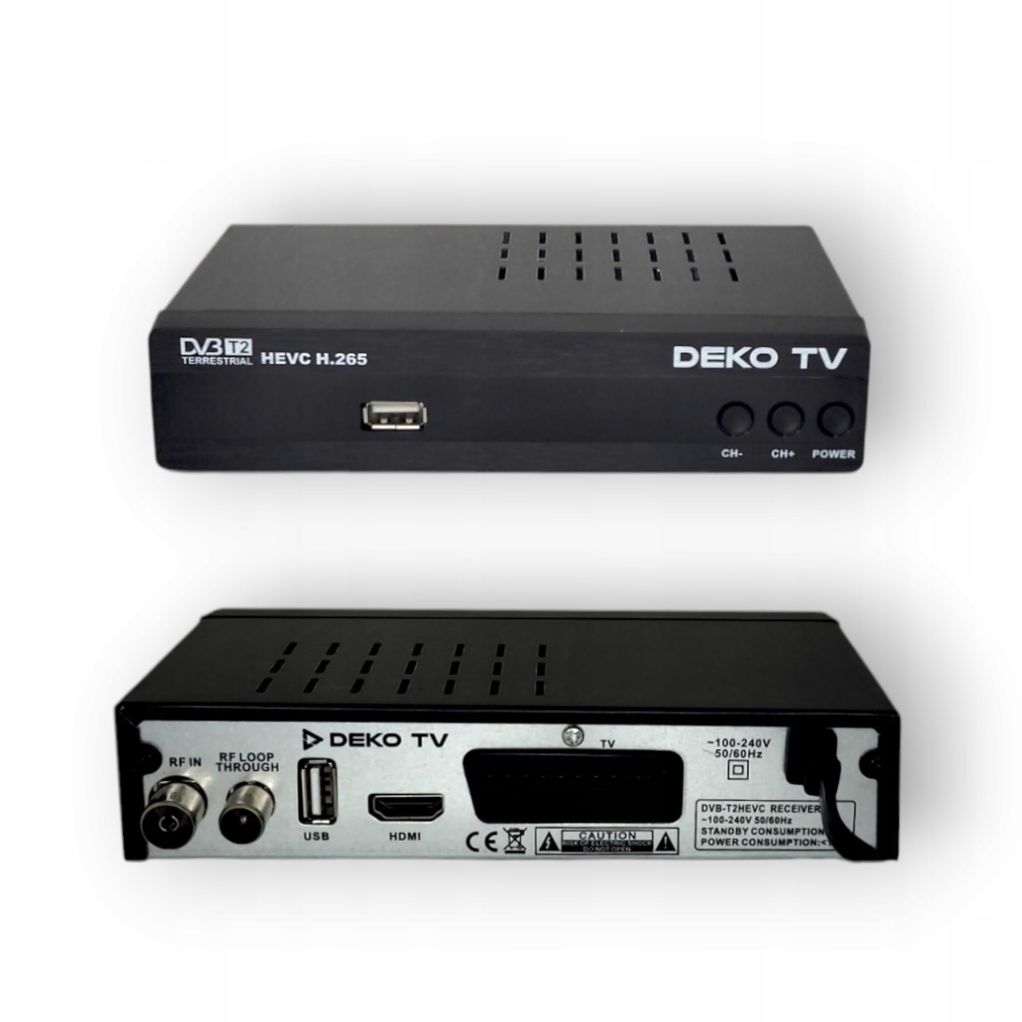 TUNER DVB-T2 HEVC DECODER Deko TV PRO2 2USB DekoTV, 59% OFF
