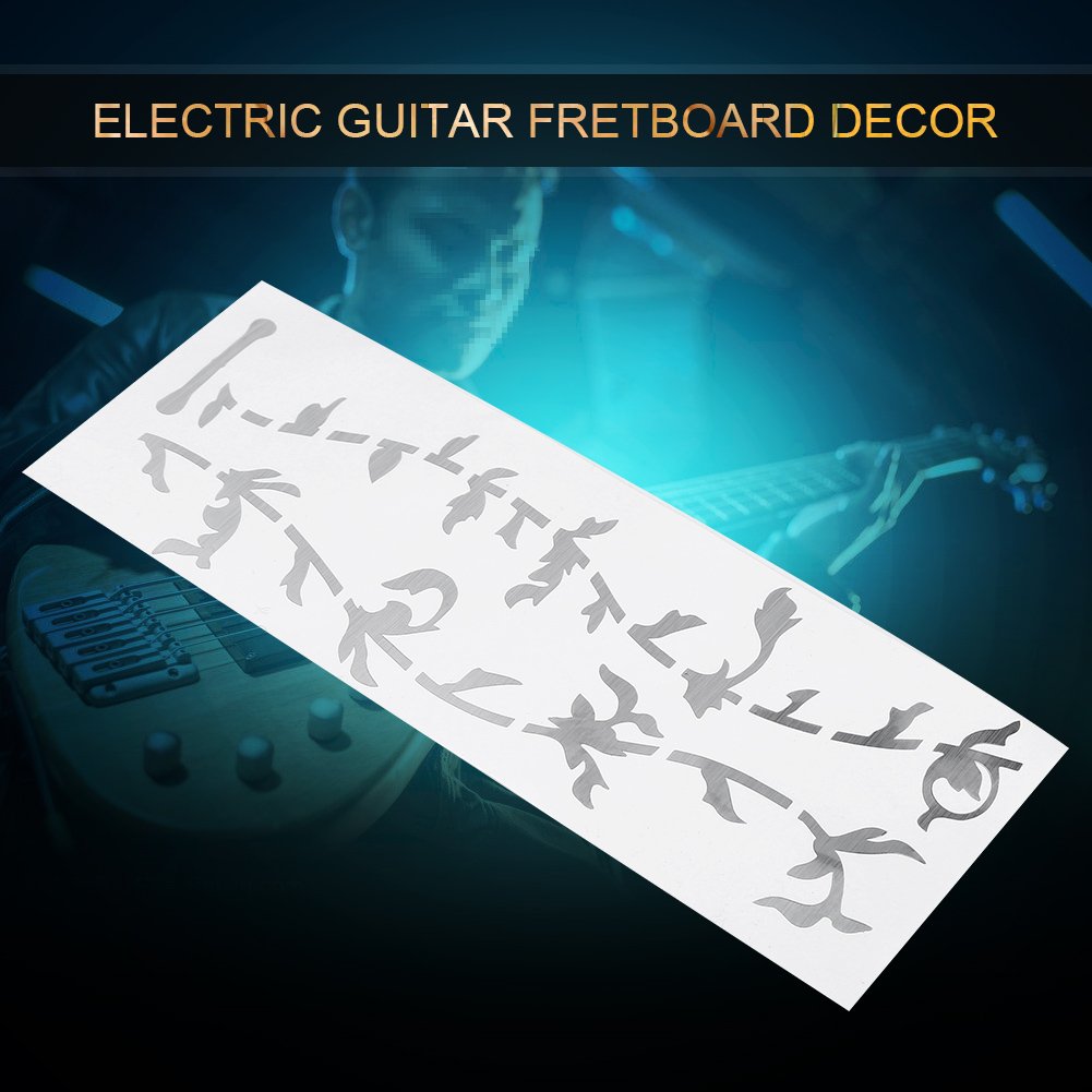 Snapklik.com : Guitar Sticker, Tree Of Life Floral Design Traditional ...