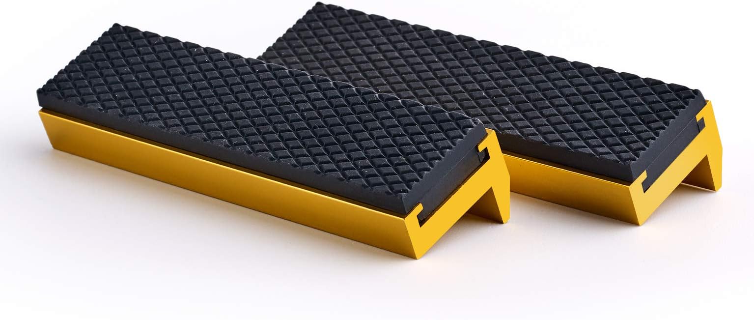 4" Vise Jaws Pads Protector for Any Metal Bench Vise with Magnetic Soft ...