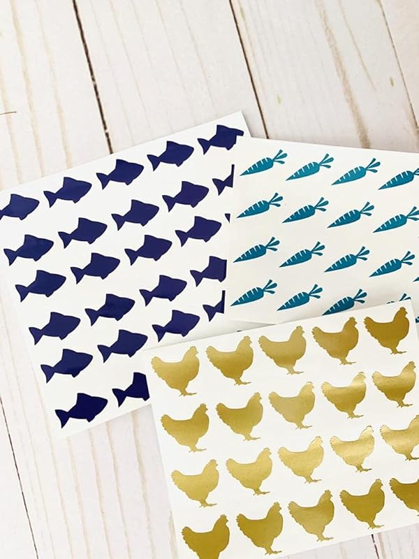 Amazon.com: Meal Choice Stickers (Set of 10) - Wedding Meal Stickers ...