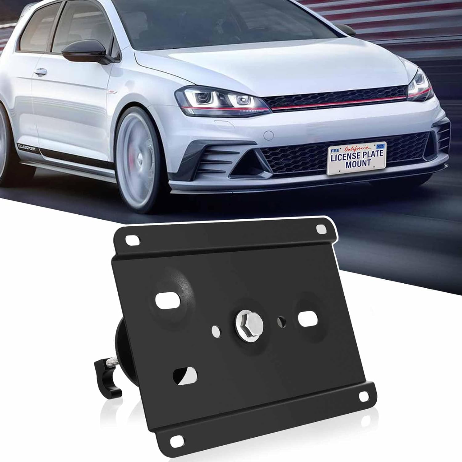 Amazon.com: Front License Plate Bracket Compatible with Volkswagen 2015 ...