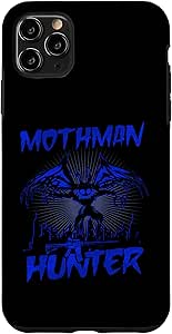 Amazon.com: iPhone 11 Pro Max Funny Mothman Cryptid Core Aesthetic Vintage Folklore Occult Case ...